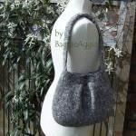 Felted Bag Pattern, Felted Purse Pattern - Pleat on Luulla